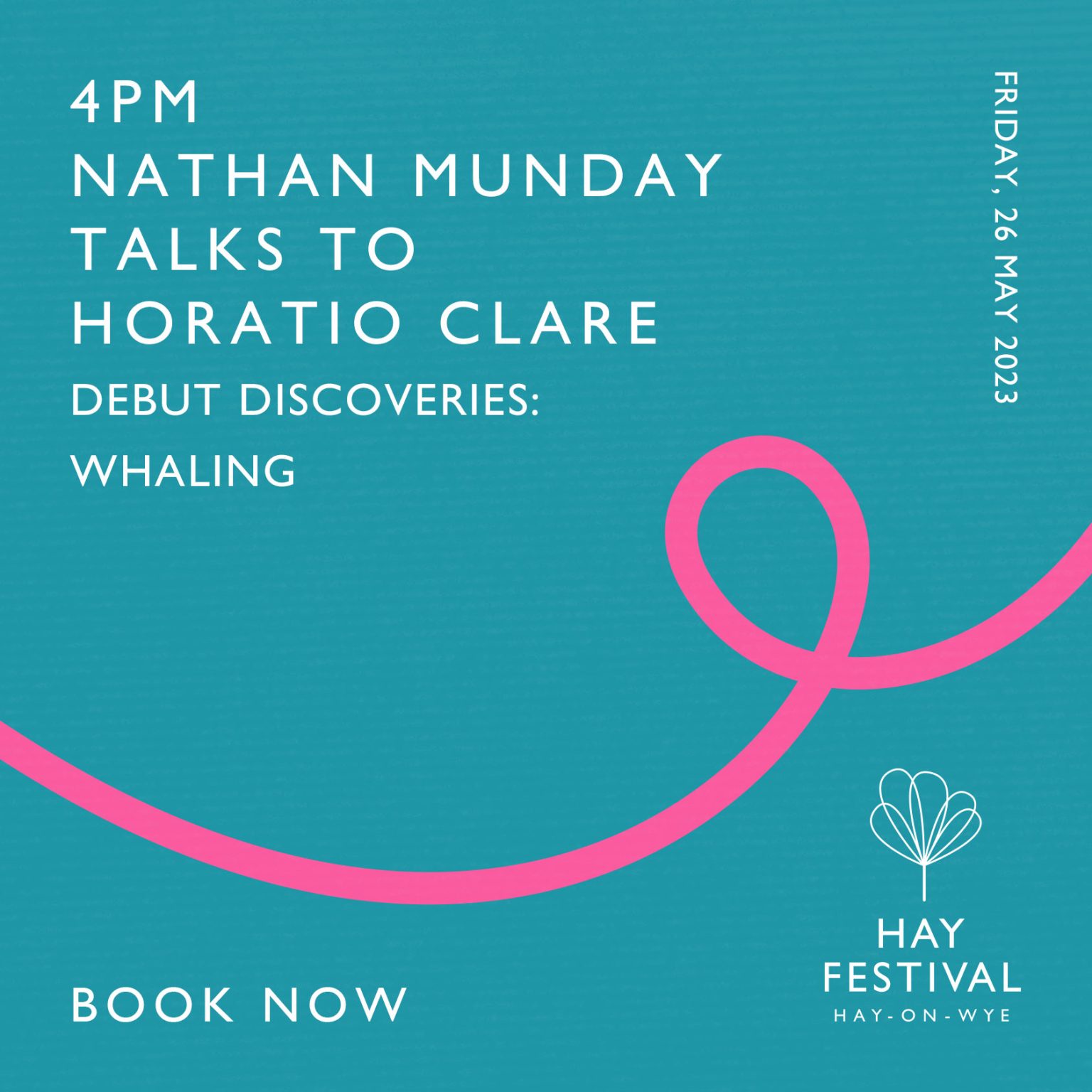 Nathan Munday talks about Whaling at Hay Festival - NATHAN MUNDAY